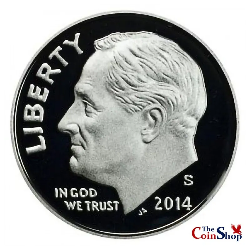 2014-S Silver Proof Roosevelt Dime | Premium Collectible Roosevelt ...