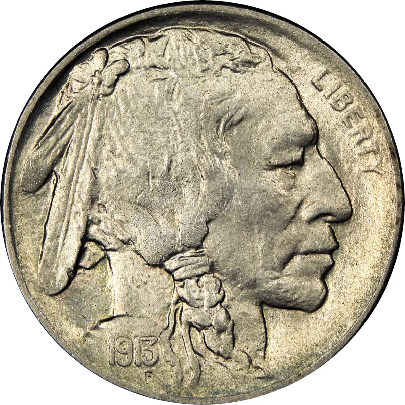 1913-D Type 2 Buffalo Nickel | The Coin Shop Grade Very Good