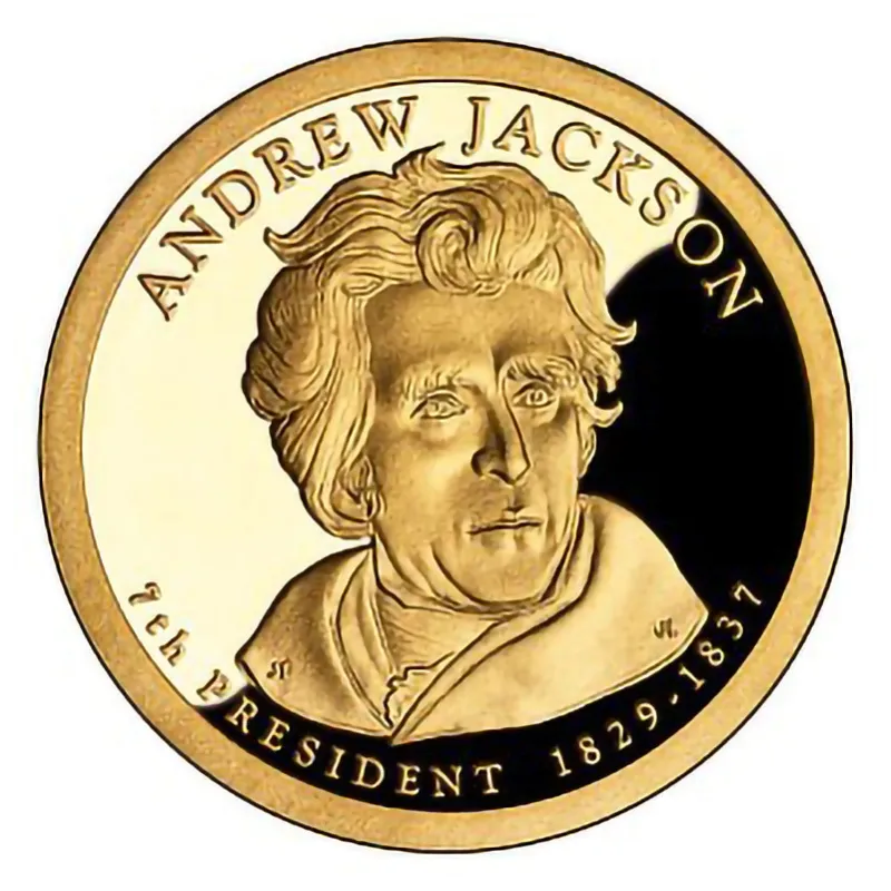 2008-S Andrew Jackson Presidential Dollar | Collectible Presidential ...
