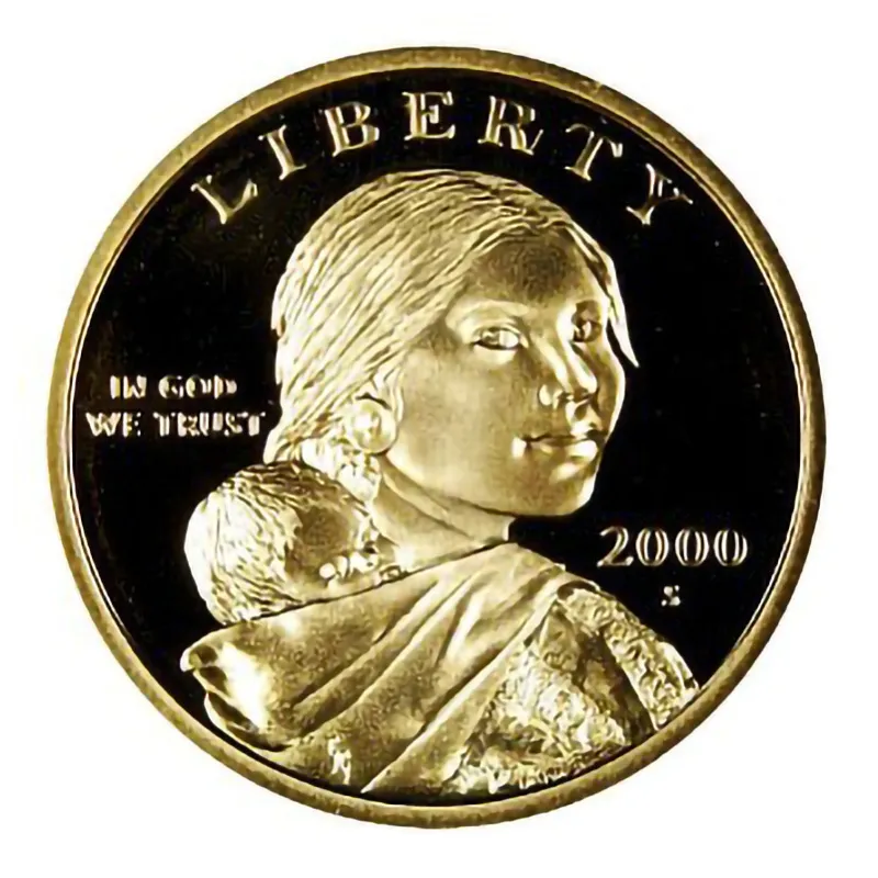 2000-S Sacagawea Dollar Proof | Collectible Sacagawea Dollars (Native Amer.) At Wholesale Prices ...