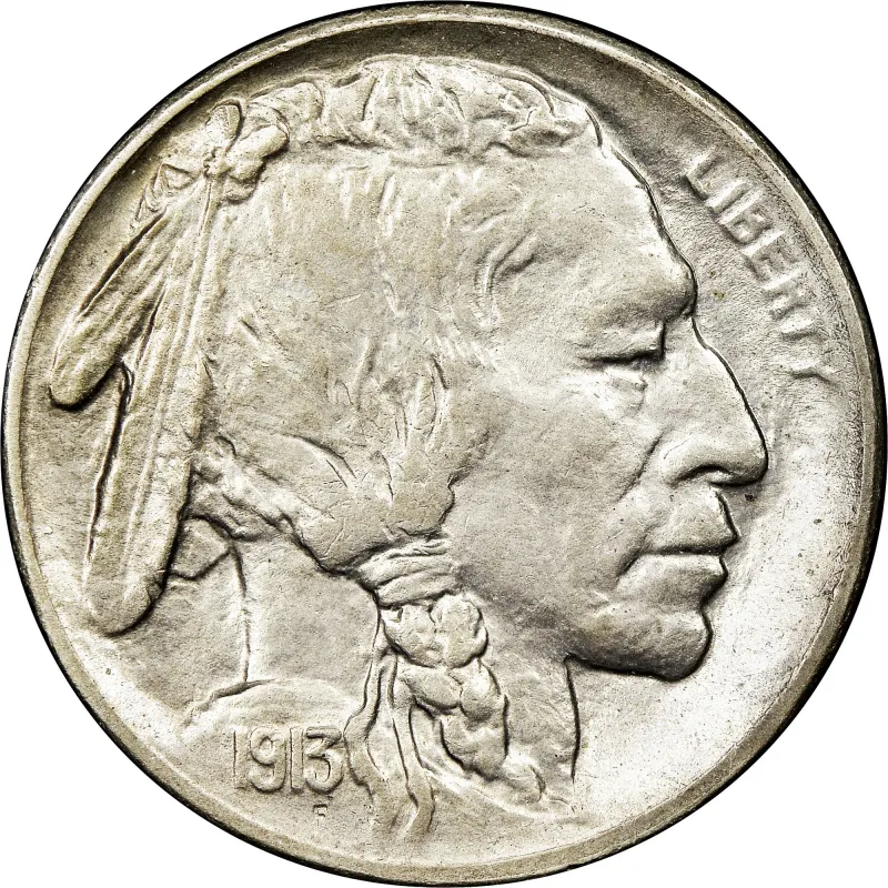 1913-S Type 2 Buffalo Nickel | The Coin Shop Grade Almost Good (AG)