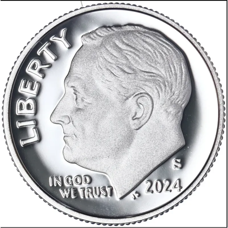 2024-S Clad Proof Roosevelt Dime Grade Proof