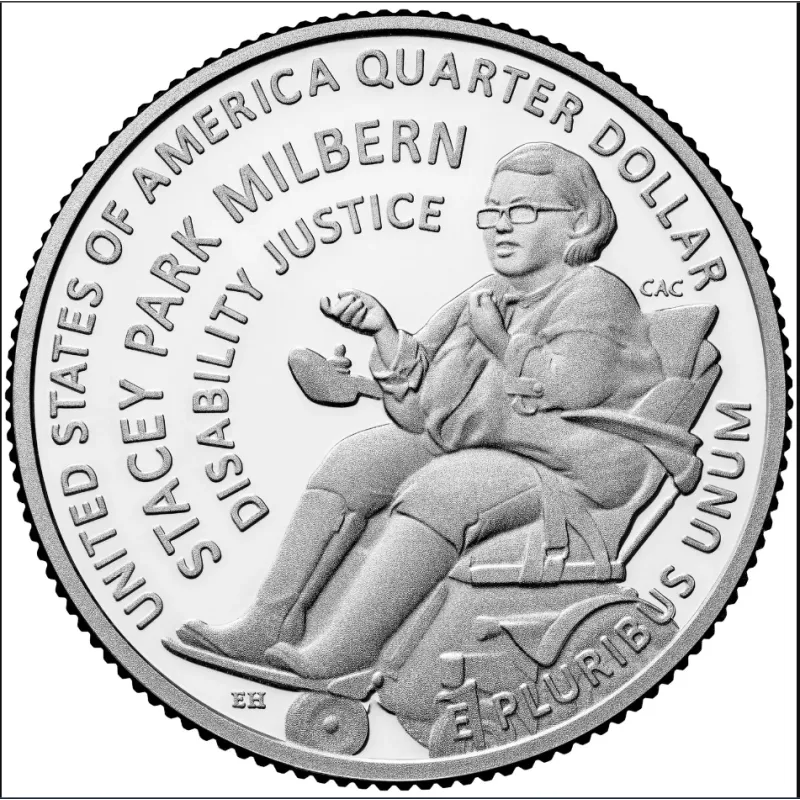 2025-S Clad Proof Stacey Park Milbern American Women Quarter Grade Proof