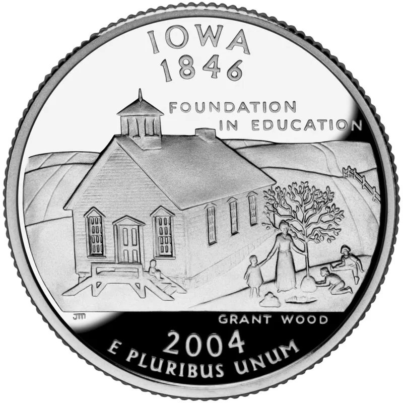 2004-S Iowa Proof State Quarter | Premium Collectible State ...