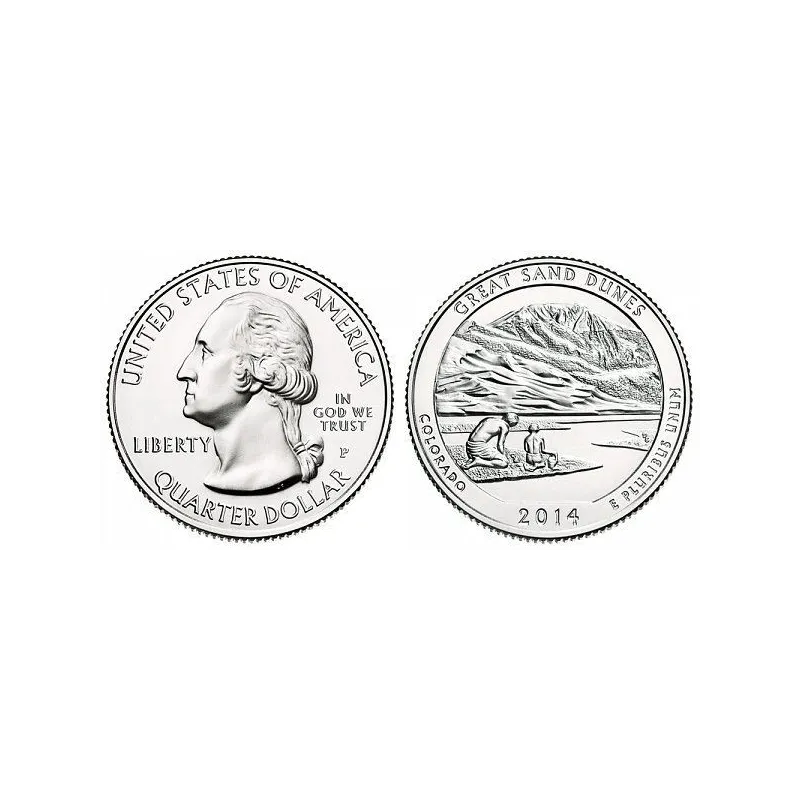 2014-P Great Sand Dunes National Parks Quarter | Premium Collectible ...