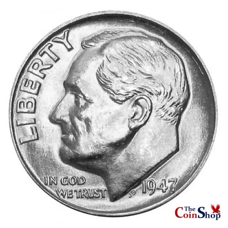 1947-P Roosevelt Dime | Premium Collectible Roosevelt Dimes | The Coin ...
