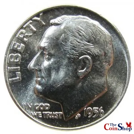 1956-D Roosevelt Dime | Premium Collectible Roosevelt Dimes | The Coin ...