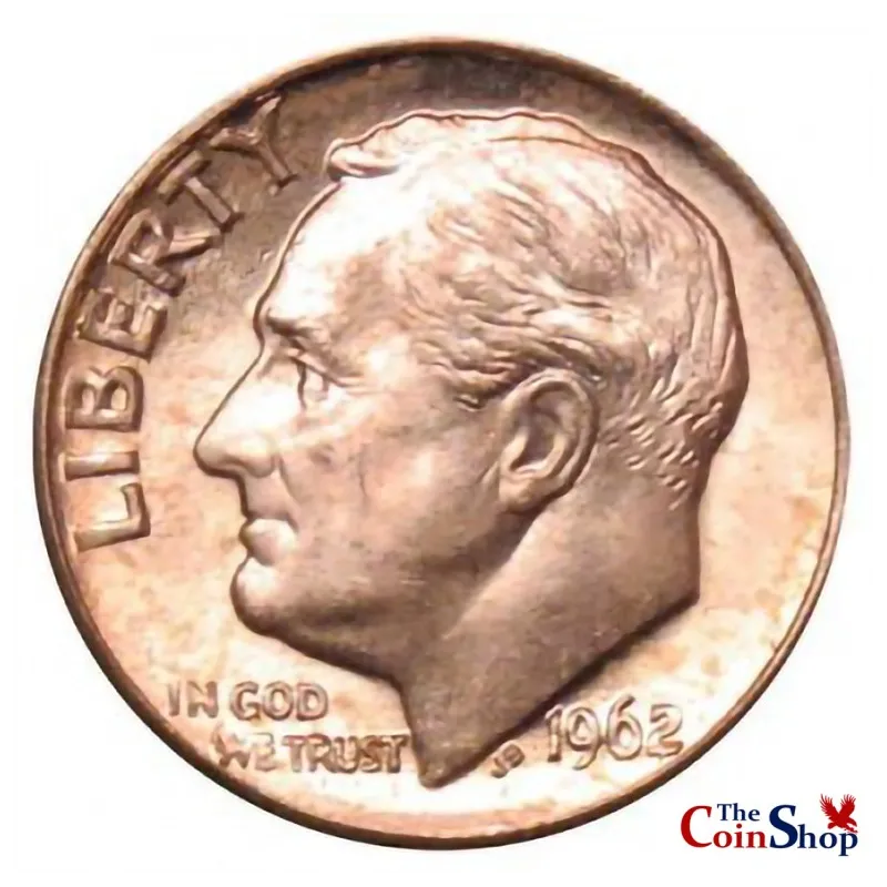 1962-D Roosevelt Dime | Premium Collectible Roosevelt Dimes | The Coin ...