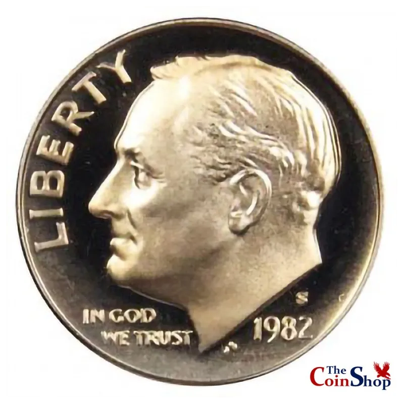 1982-S Roosevelt Dime | Premium Collectible Roosevelt Dimes | The Coin ...