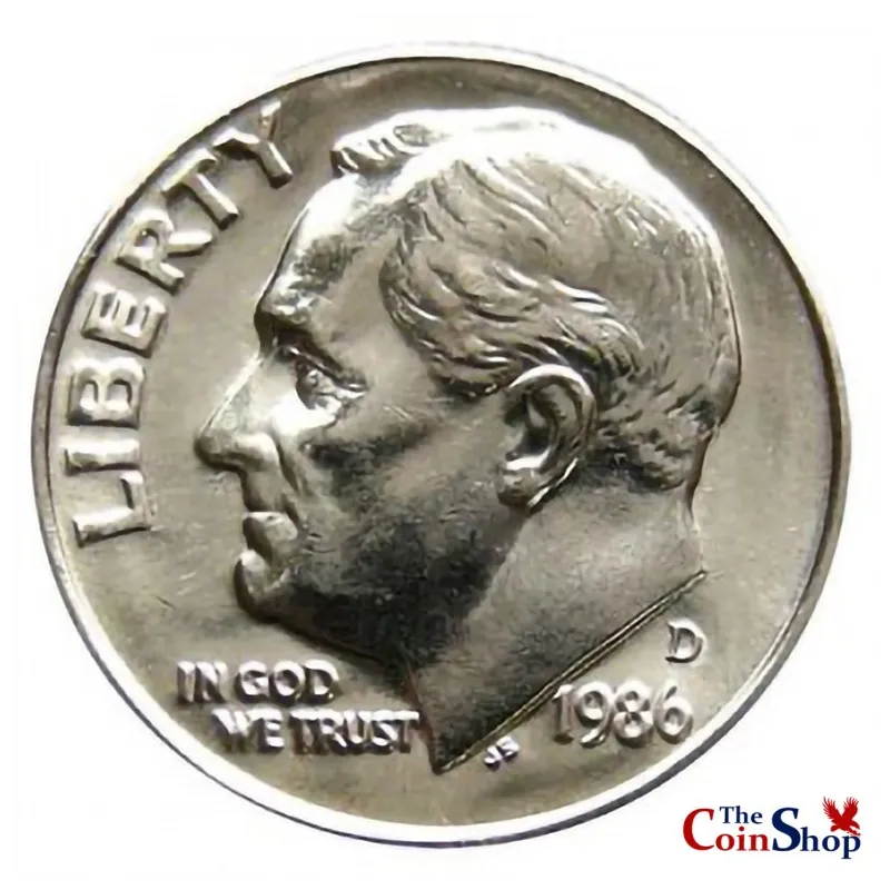 1986-D Roosevelt Dime | Premium Collectible Roosevelt Dimes | The Coin ...