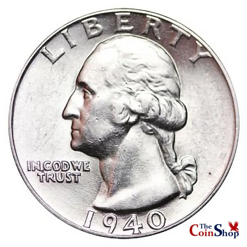 1940-P Washington Quarter | Premium Collectible Washington Quarters ...