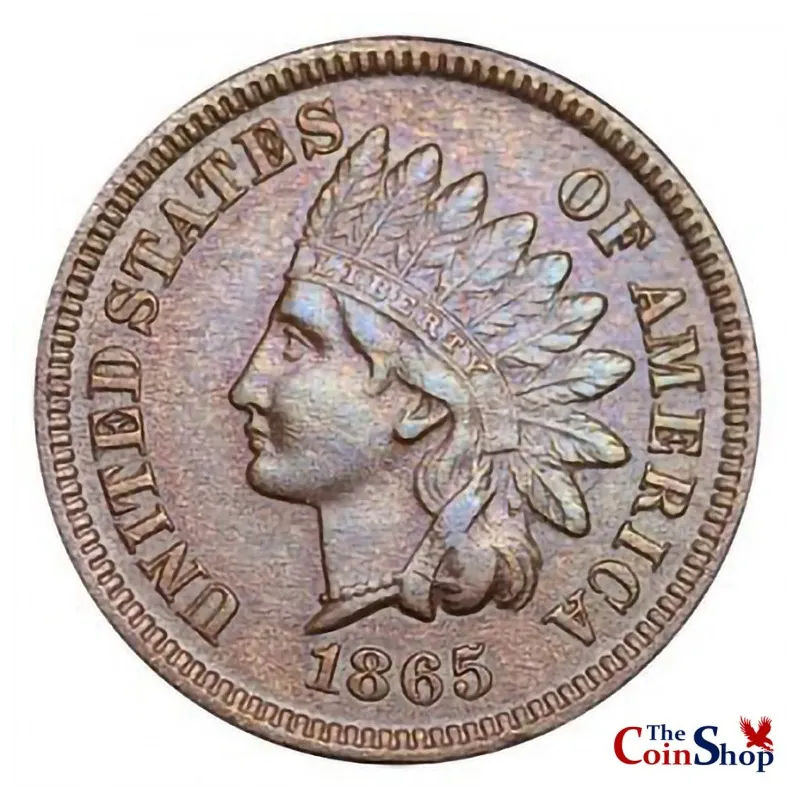 1865 Indian Head Cent | Premium Wholesale Collectible Indian Head Cents ...