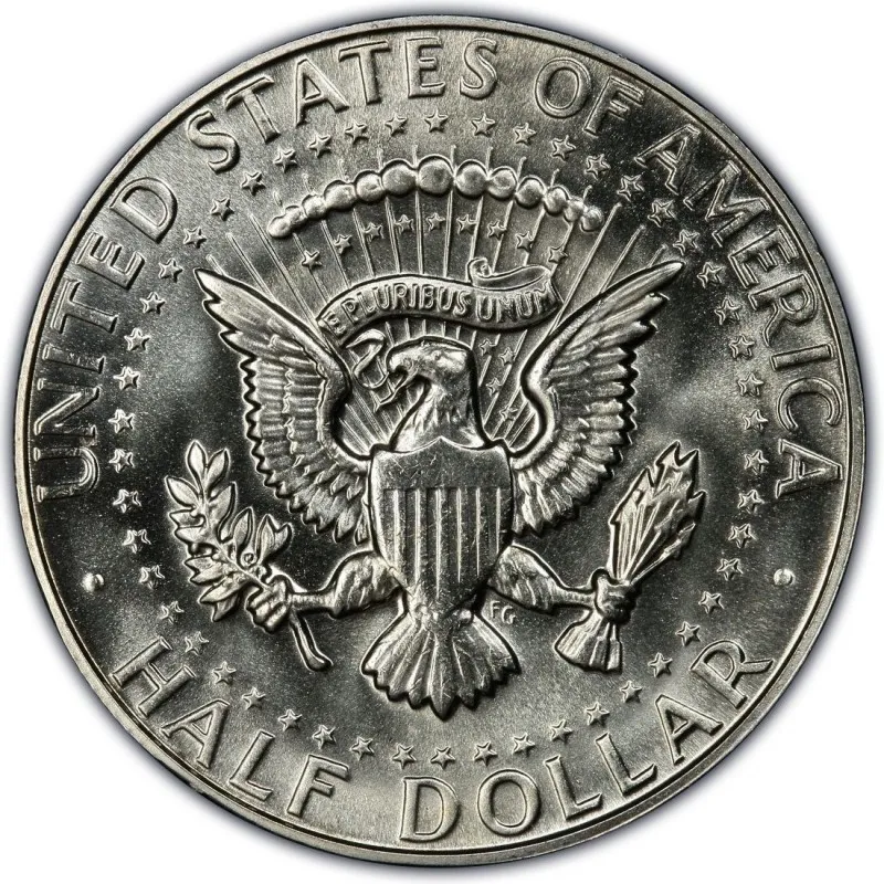 1966-P SMS Kennedy Half Dollar - 40% Silver (Special Mint Strike) | Collectible Kennedy Half ...