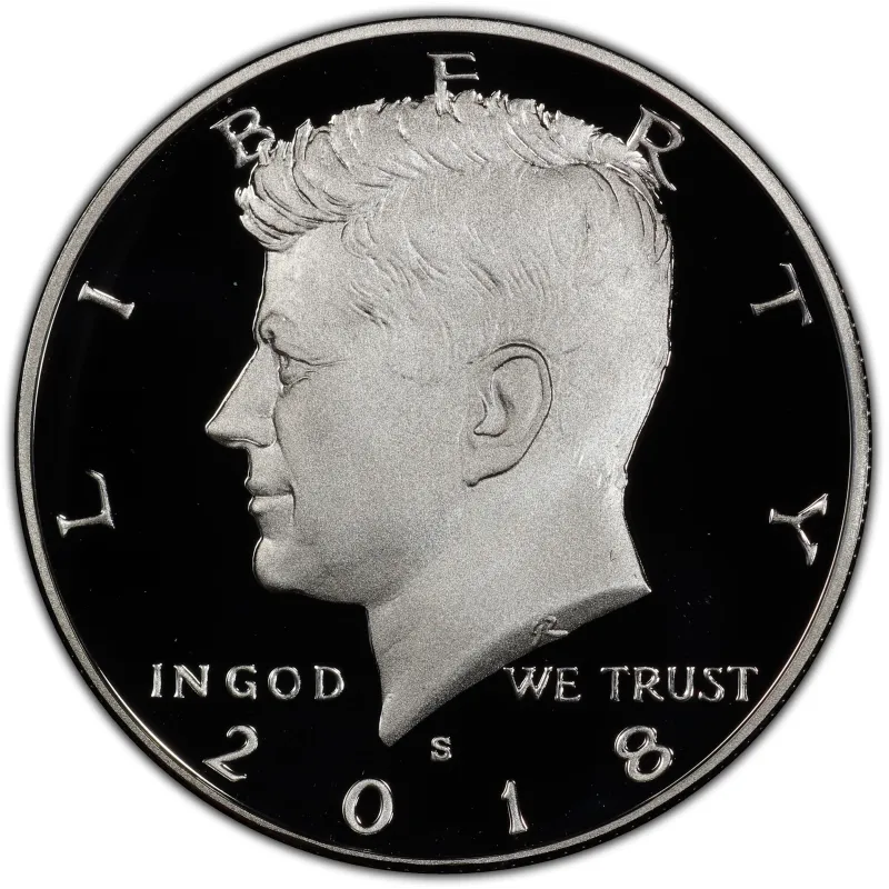 2018-S Silver Kennedy Half Dollar Proof | Collectible Kennedy Half ...