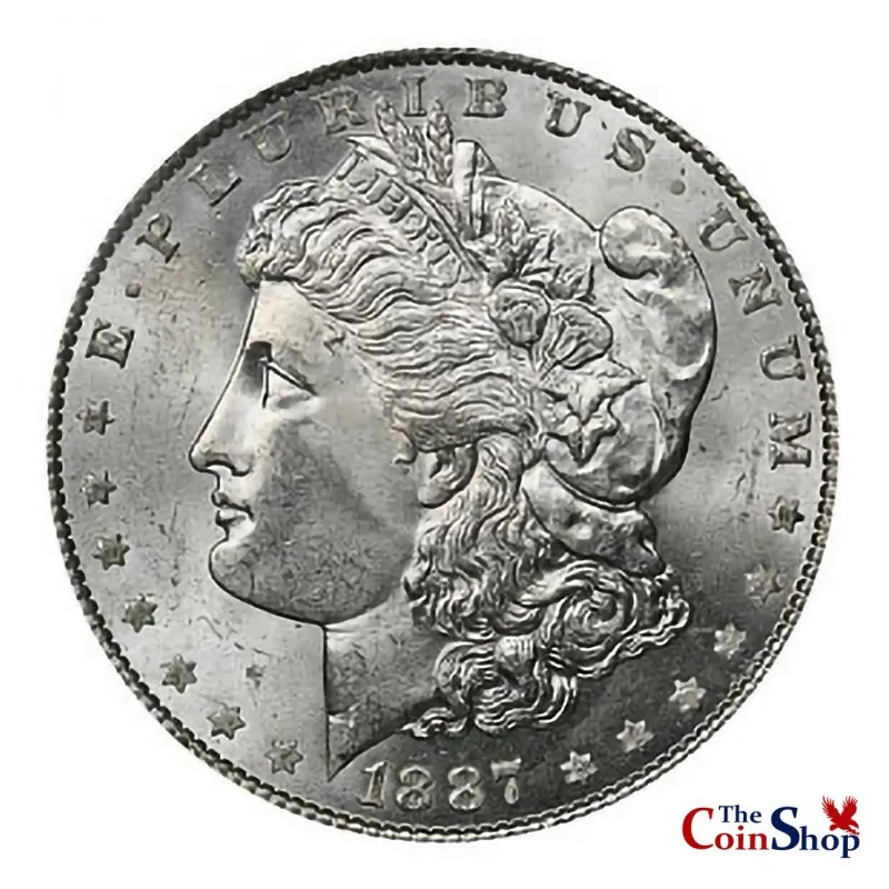 1887-P Morgan Silver Dollar | Collectible Morgan Silver Dollars At ...